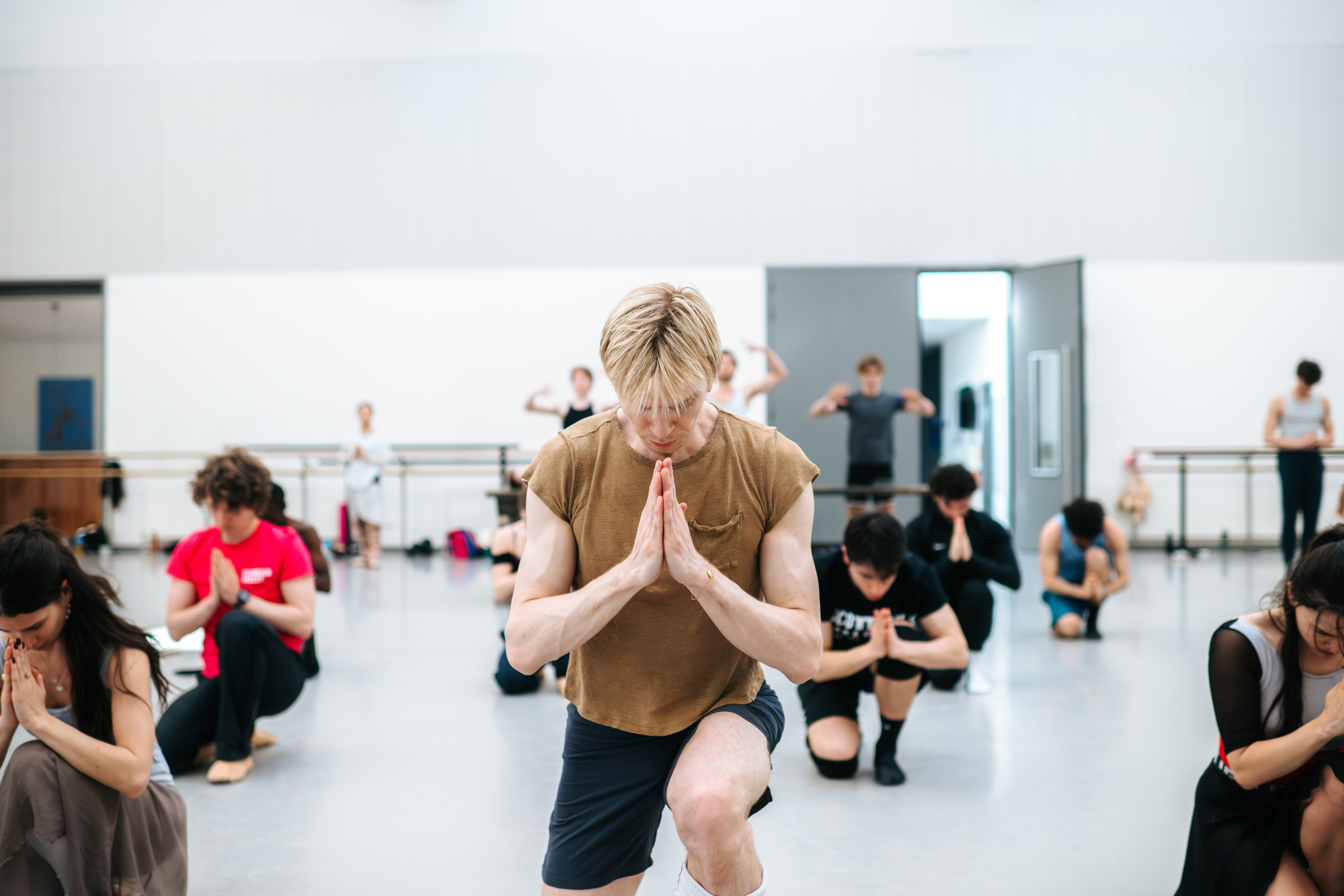 Scottish Ballet First Artist Harvey Littlefield in The Crucible studio ...
